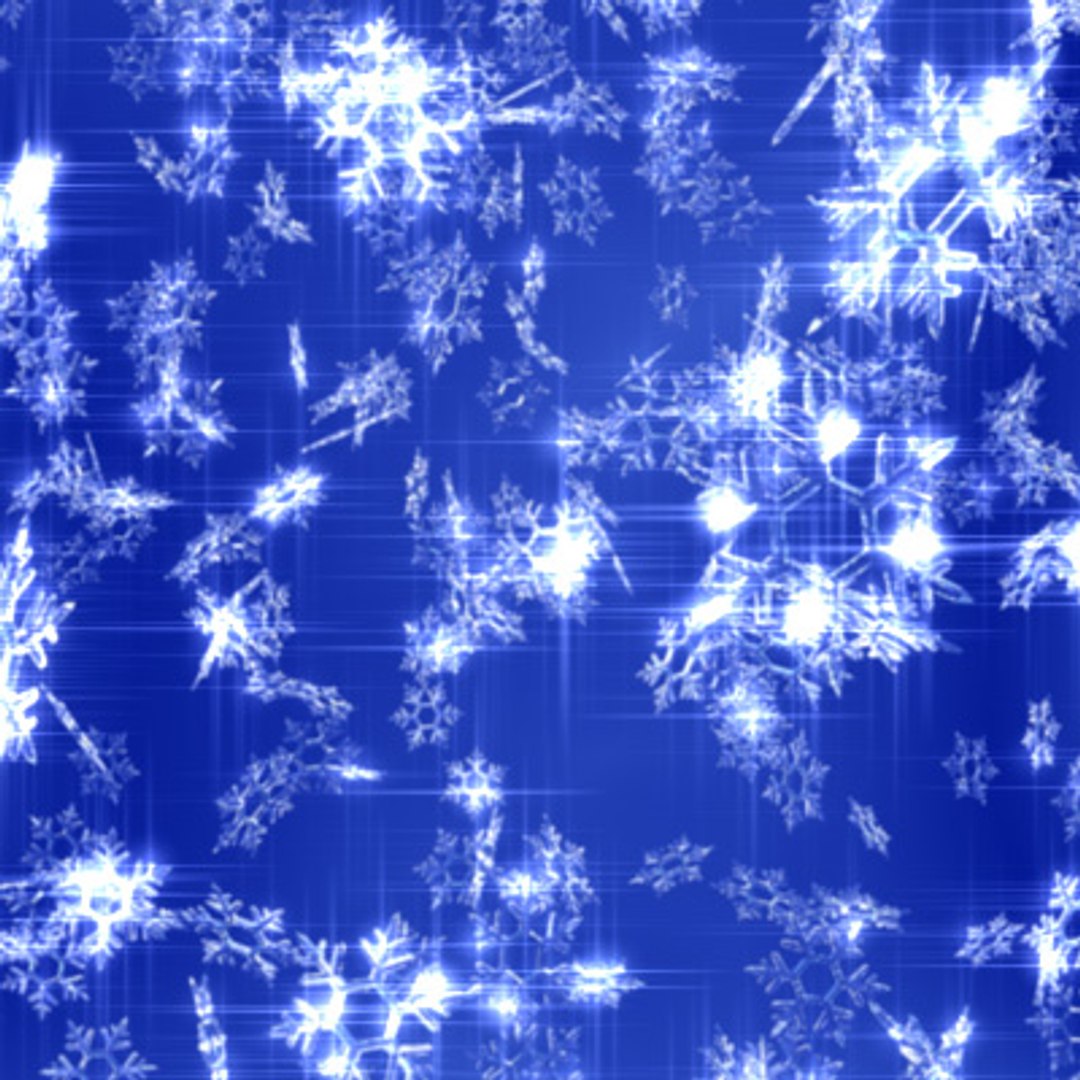 C4d Snowflakes Ice