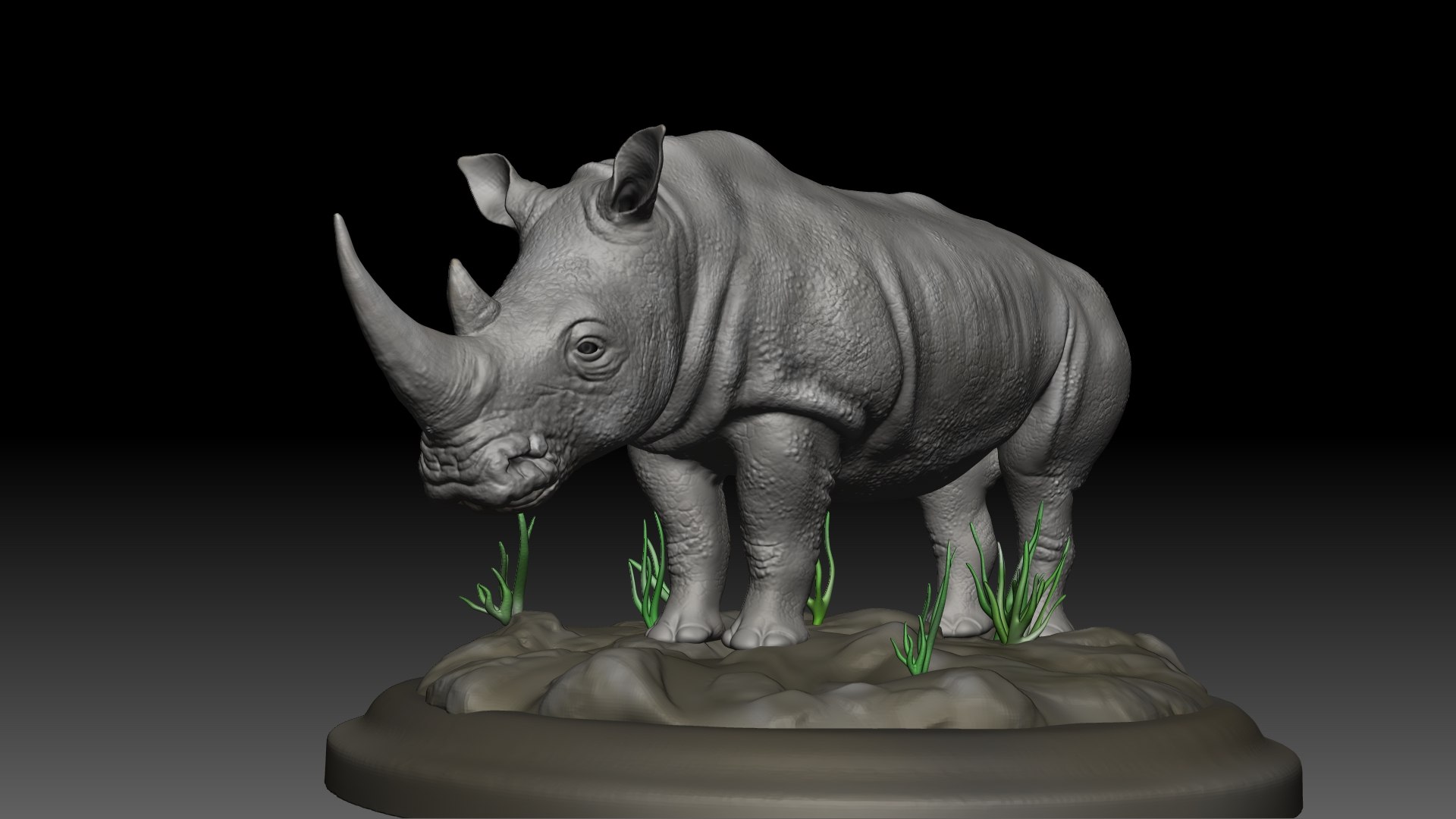 3D Model Rhinoceros - TurboSquid 2230950