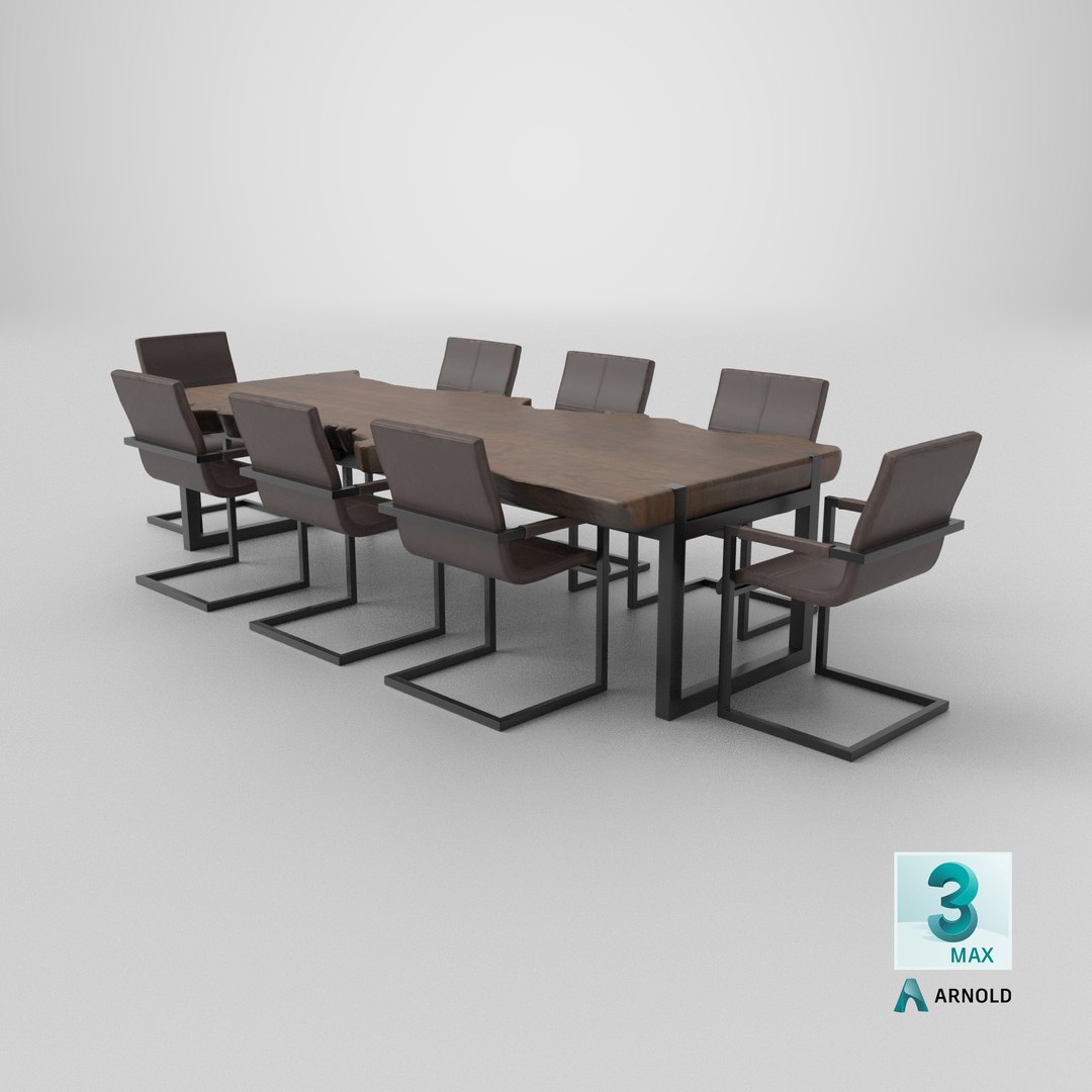 Dining Table V6 3D Model - TurboSquid 1568226