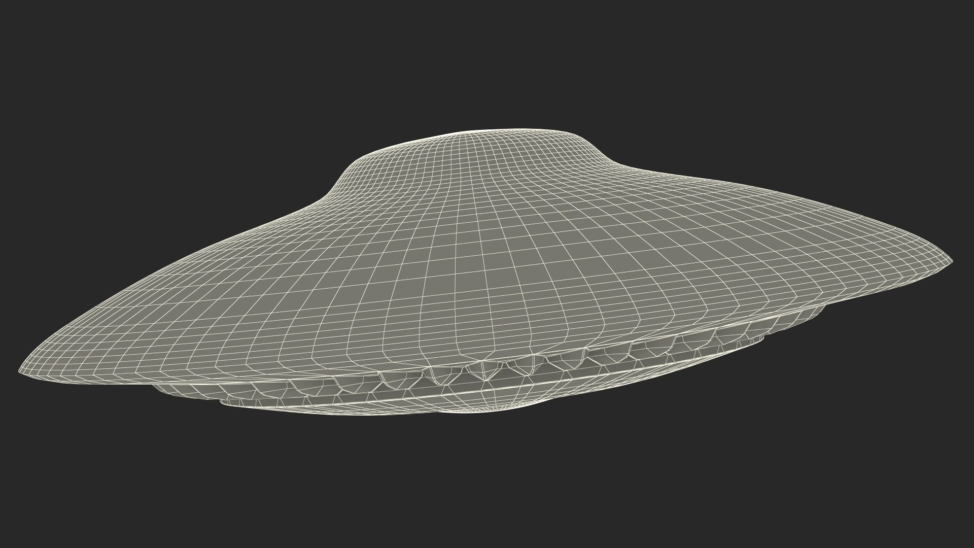 3D UFO Flying Saucer model - TurboSquid 2158735