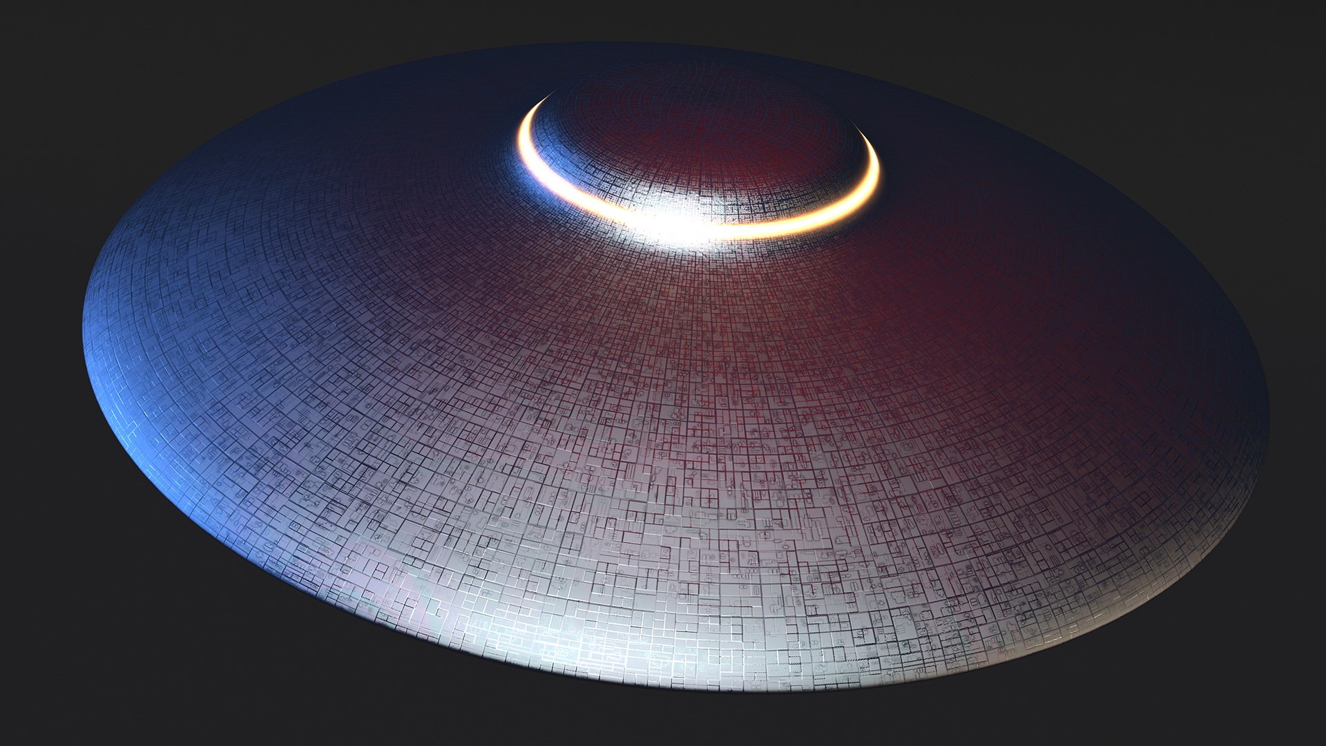 3D UFO Flying Saucer model - TurboSquid 2158735