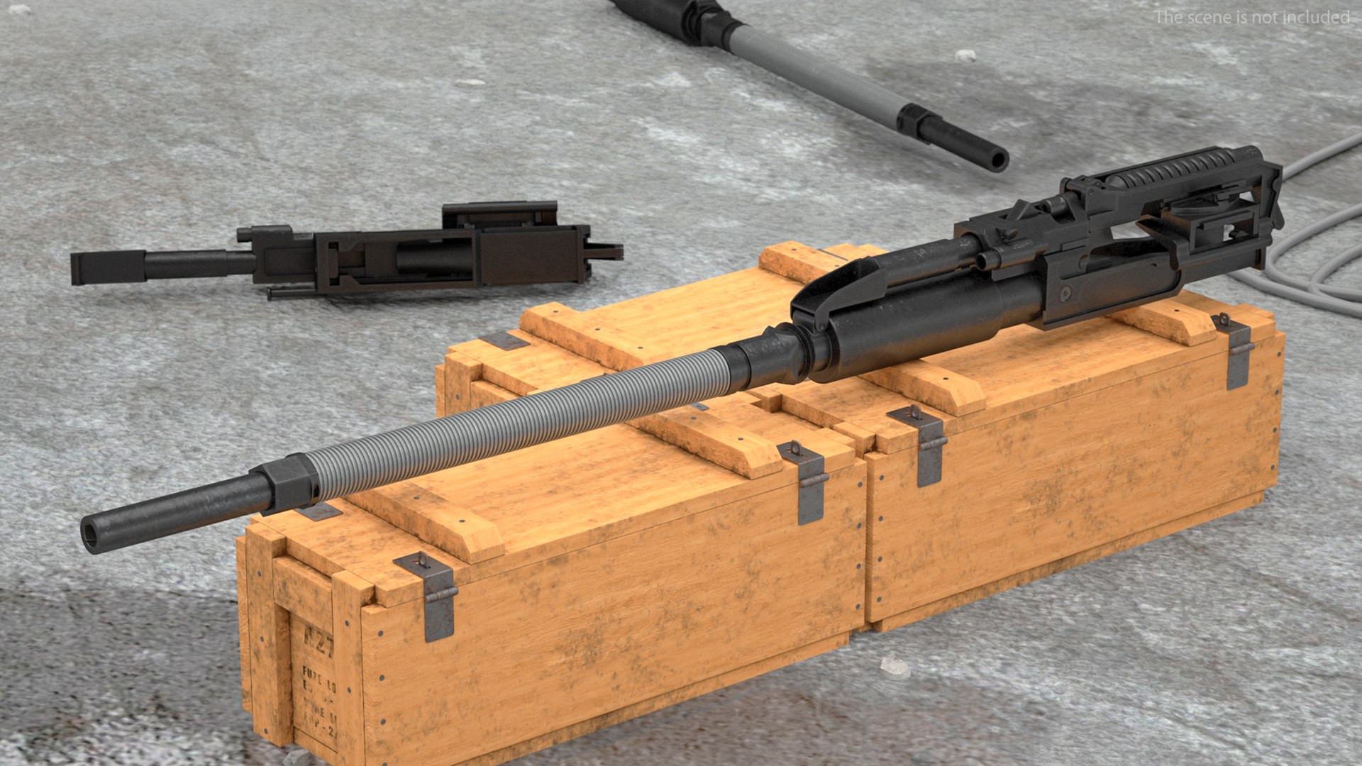 3D Autocannon Gryazev-Shipunov GSh-30-1 - TurboSquid 2185795