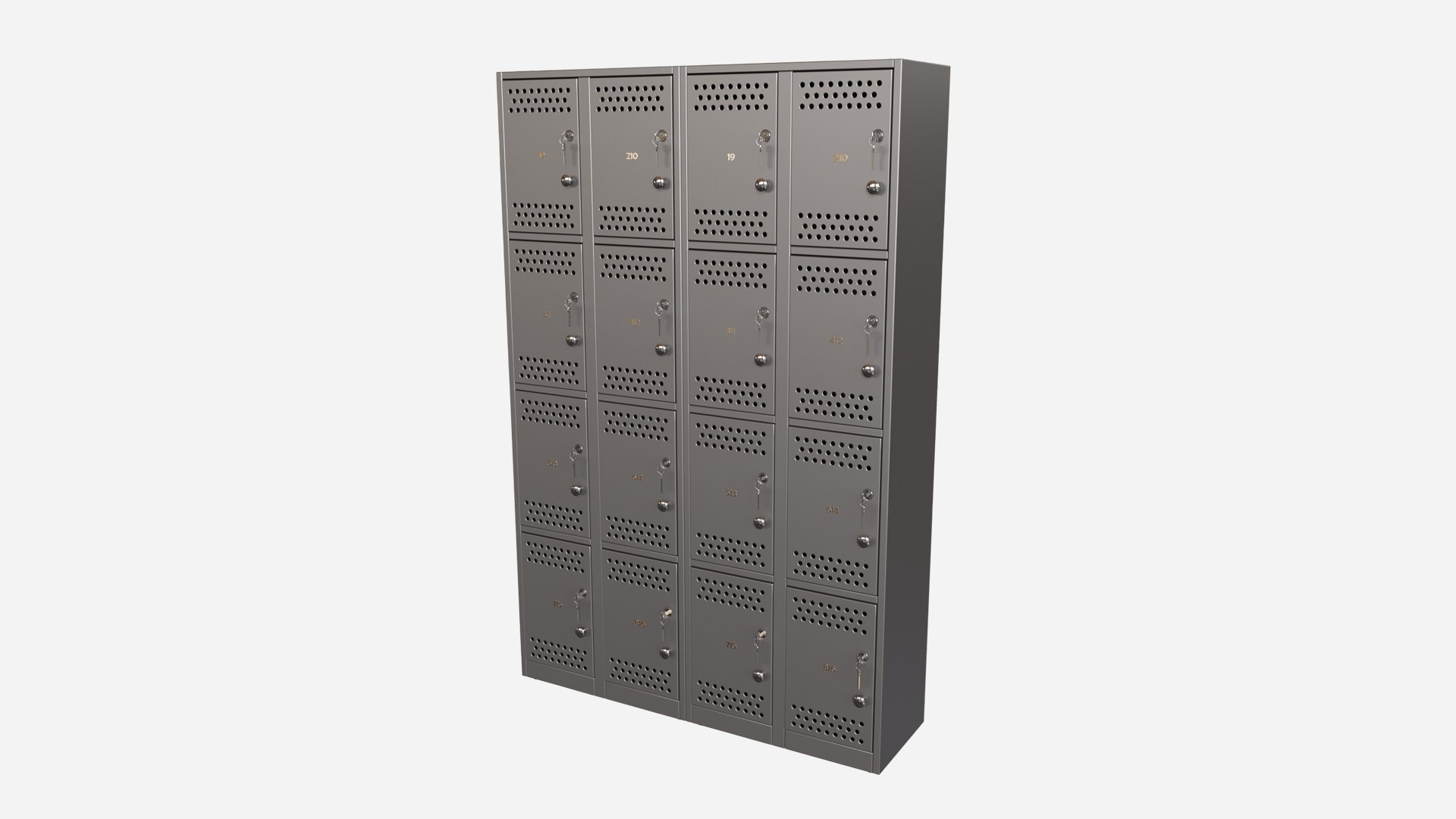 3D Storage Unit Model - TurboSquid 1970187