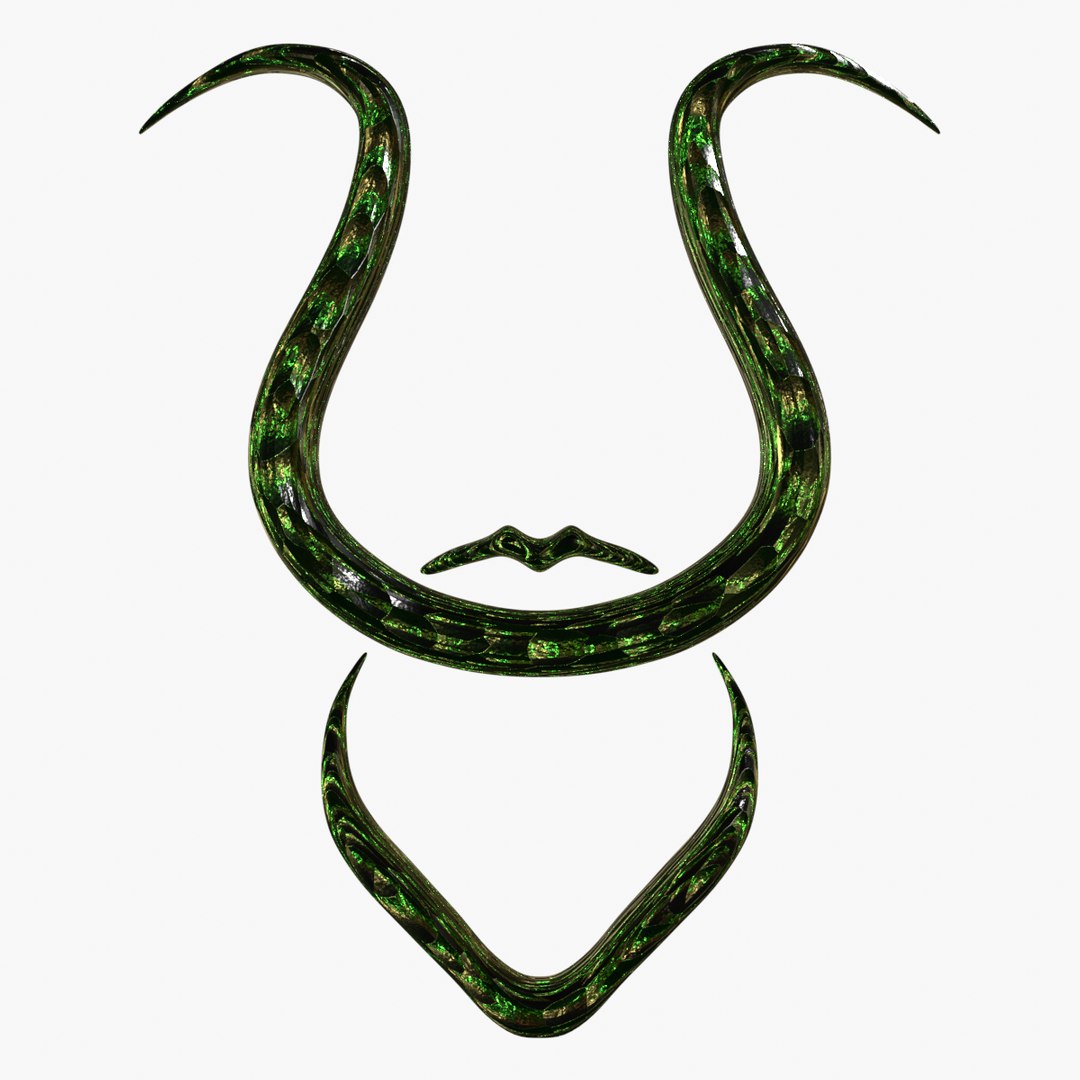 3D Taurus Zodiac Sign Crystal - TurboSquid 2047264