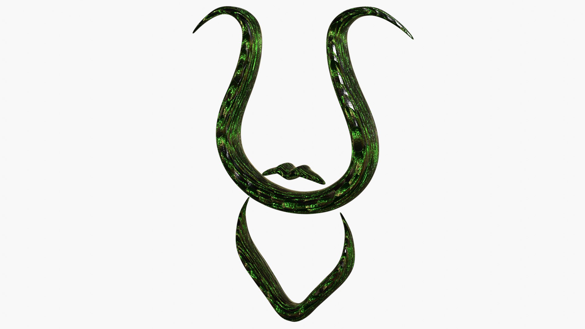 3D Taurus Zodiac Sign Crystal - TurboSquid 2047264