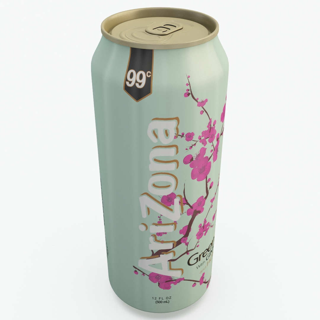 3d Model Of Arizona Iced Tea