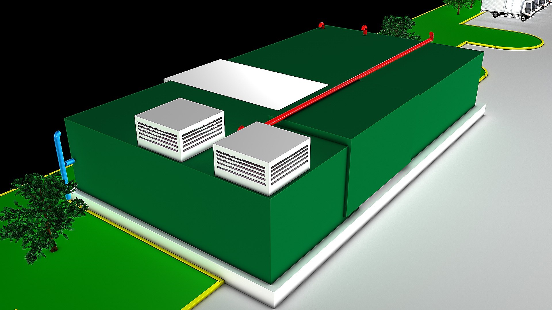 Slaughterhouse 3D Model - TurboSquid 2340046