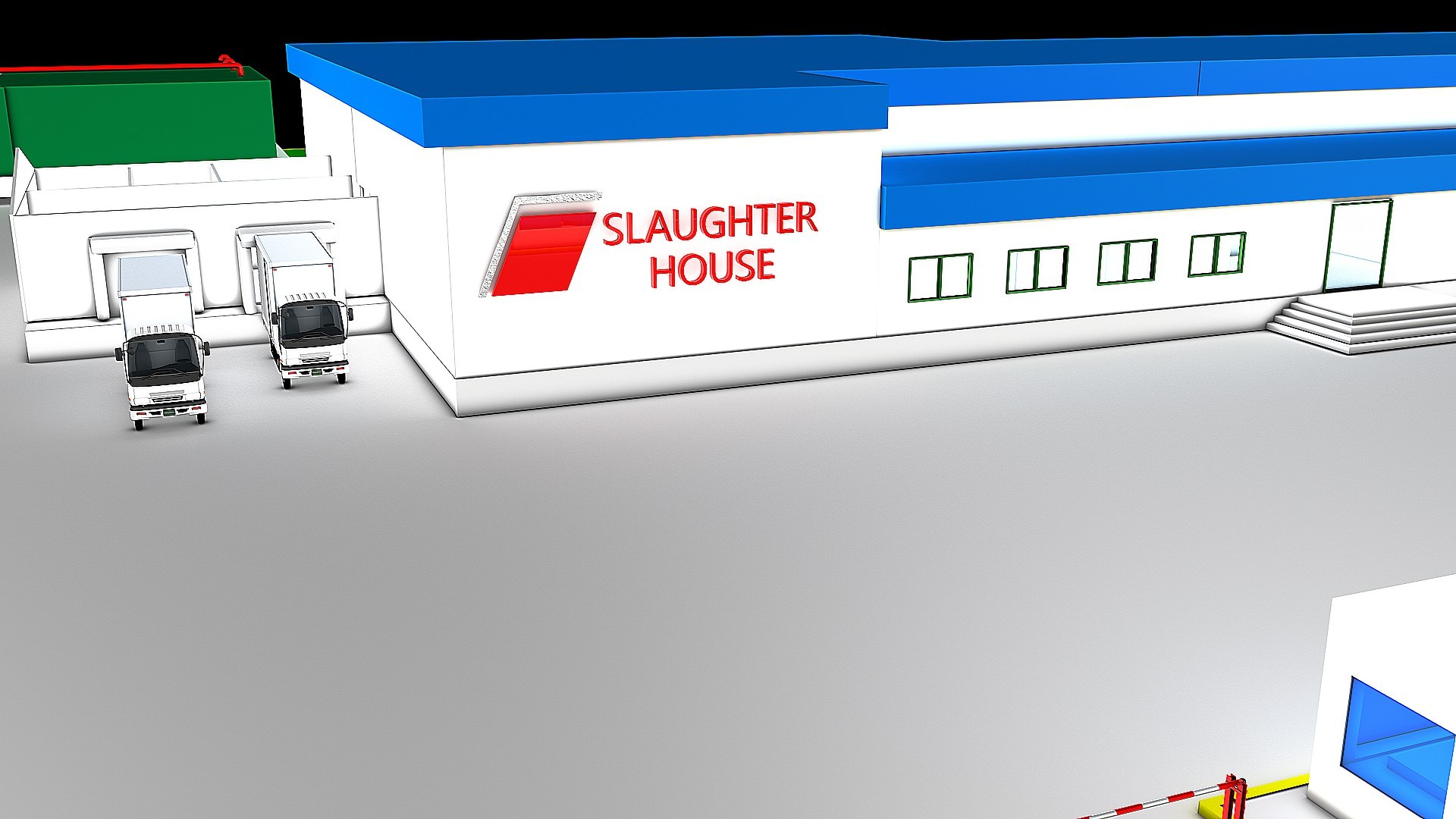 Slaughterhouse 3D Model - TurboSquid 2340046