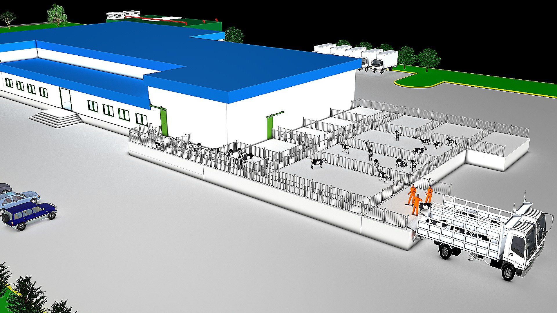 Slaughterhouse 3D Model - TurboSquid 2340046