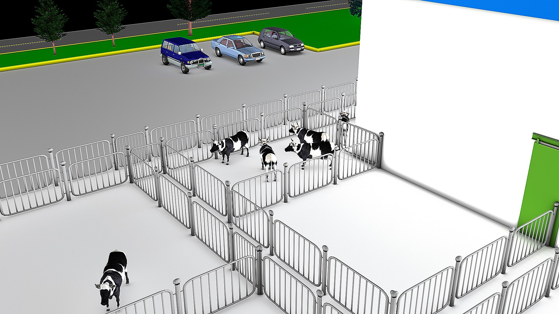 Slaughterhouse 3D Model - TurboSquid 2340046