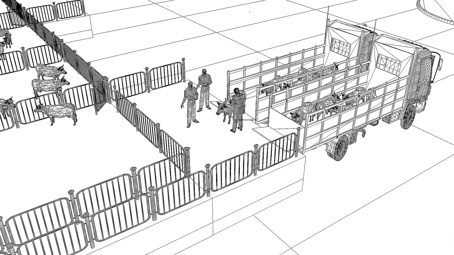 Slaughterhouse 3D Model - TurboSquid 2340046