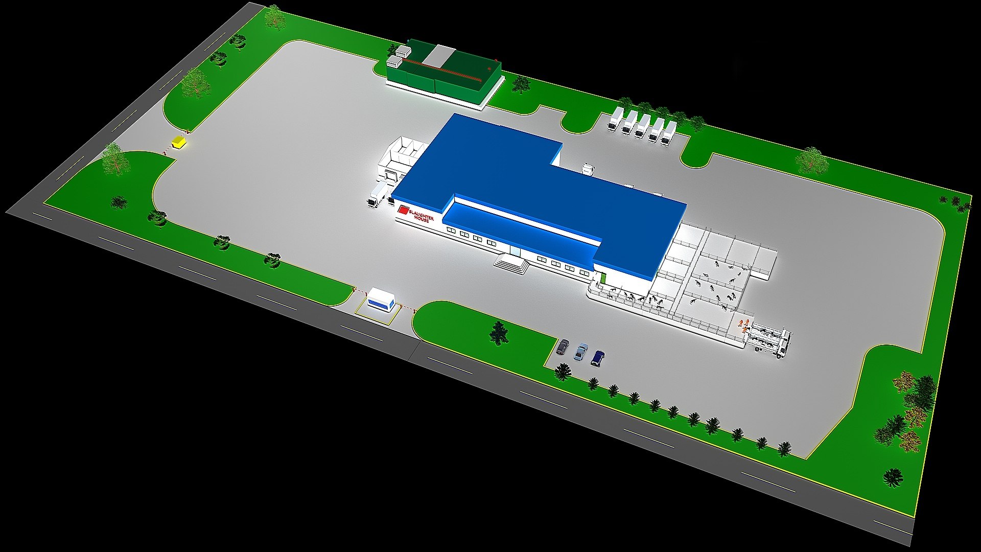 Slaughterhouse 3D Model - TurboSquid 2340046