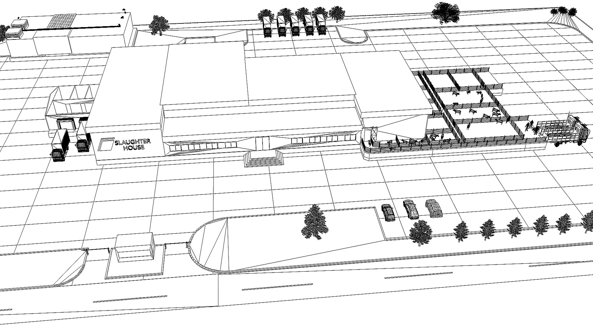 Slaughterhouse 3D Model - TurboSquid 2340046