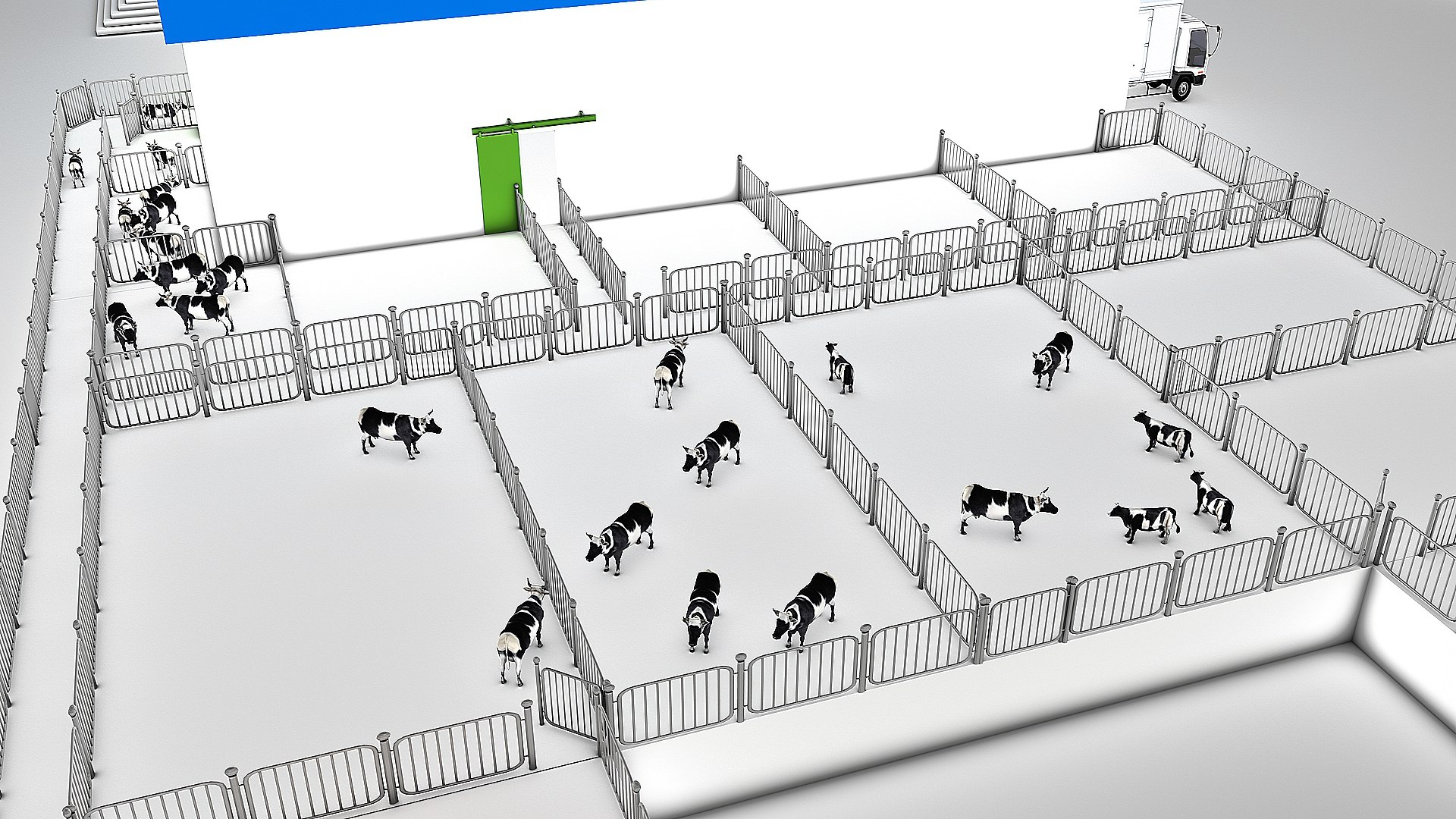 Slaughterhouse 3D Model - TurboSquid 2340046