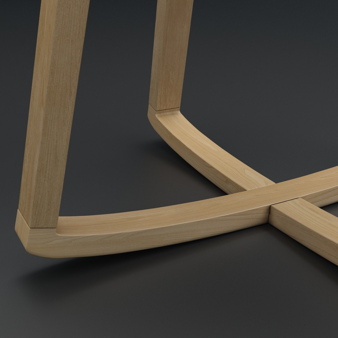 3d Model Monarchy Stool