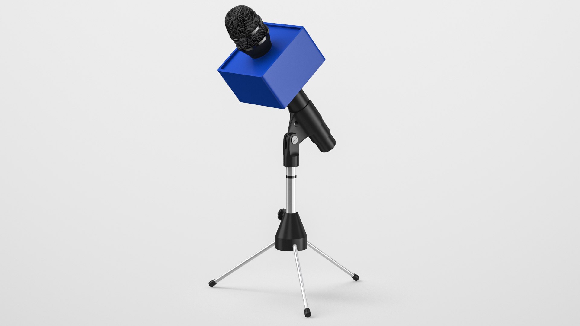 Mockup News Microphone 3D model - TurboSquid 2008252