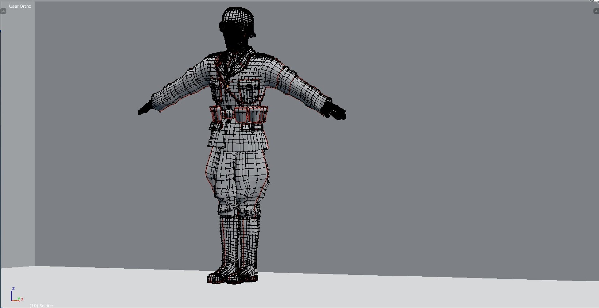 Soldier ss 3D model - TurboSquid 1336452