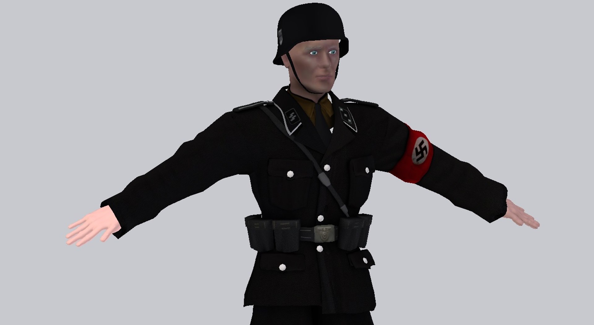 Soldier ss 3D model - TurboSquid 1336452