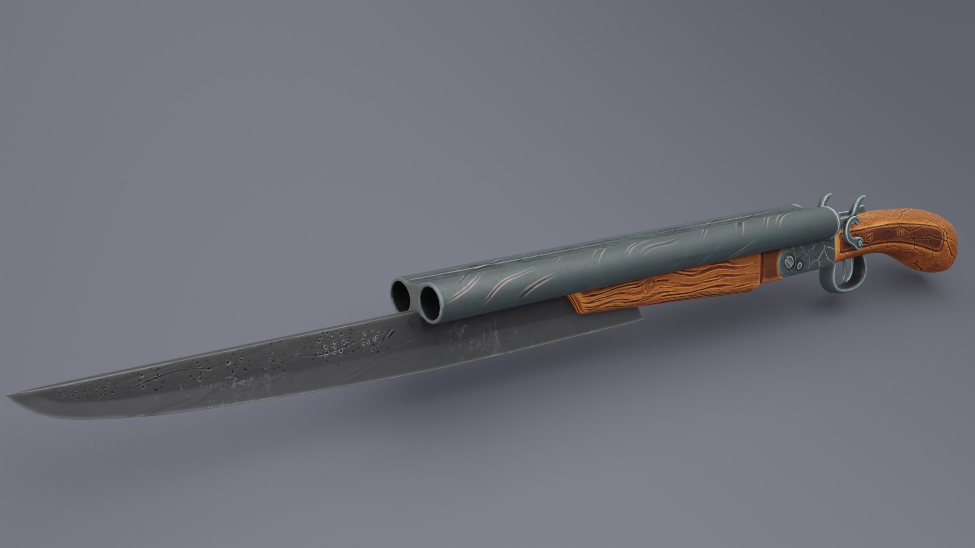 Gun Stylized 3D Model - TurboSquid 2002204