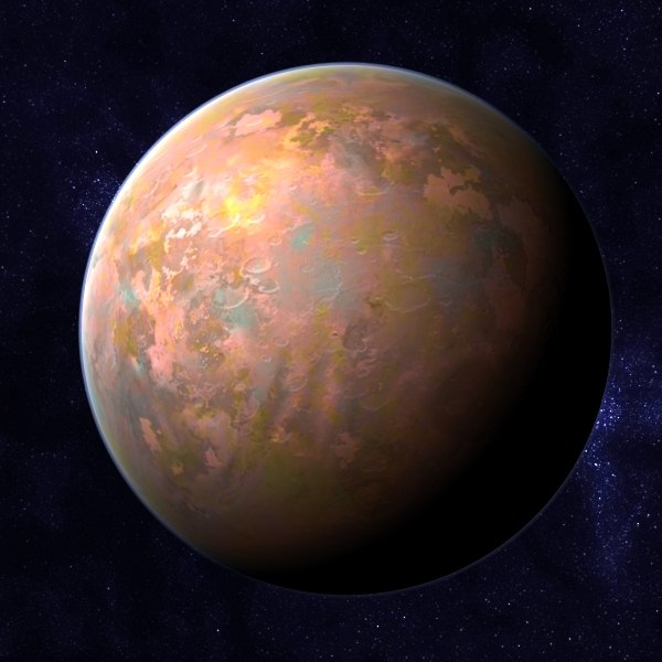 alien planet class h 3d max