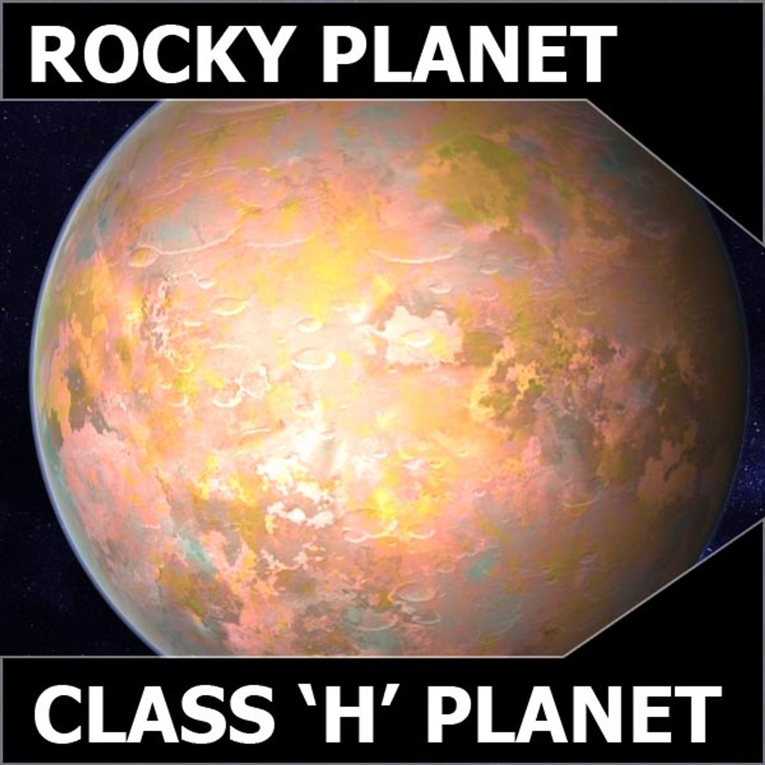 alien planet class h 3d max