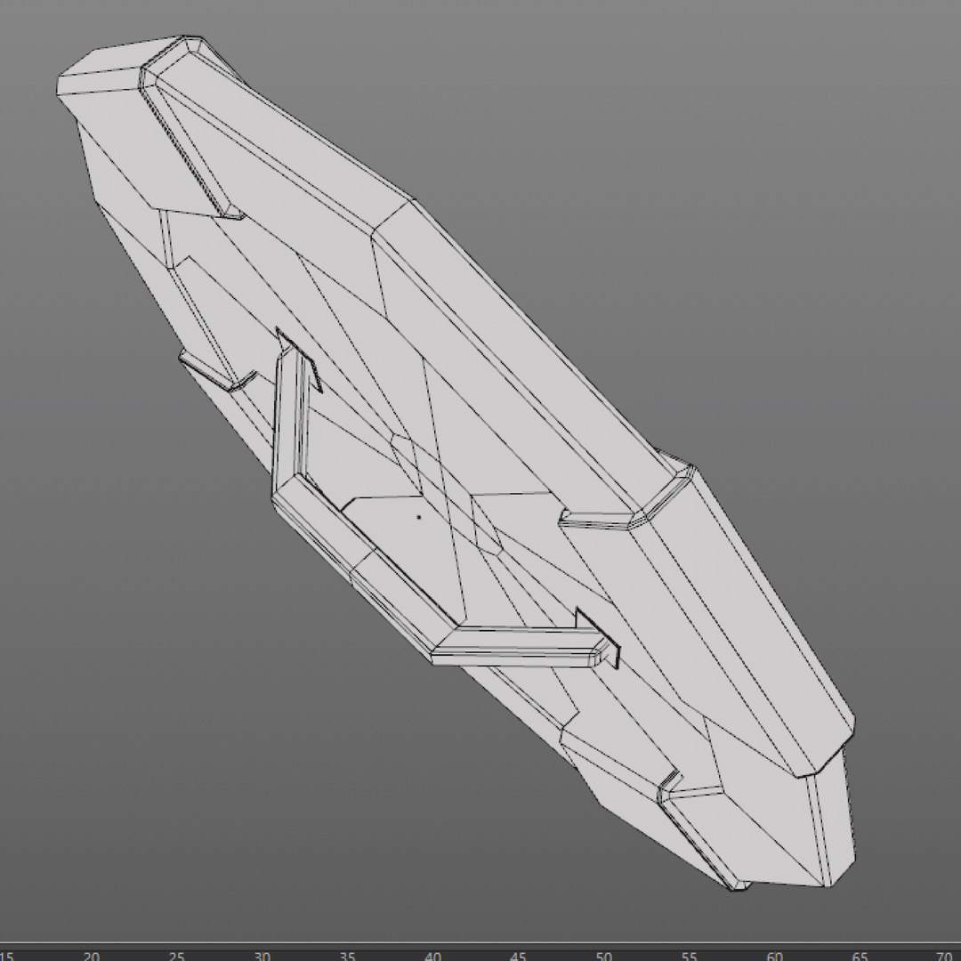 Cartoon skeleton shield 3D model - TurboSquid 1403000