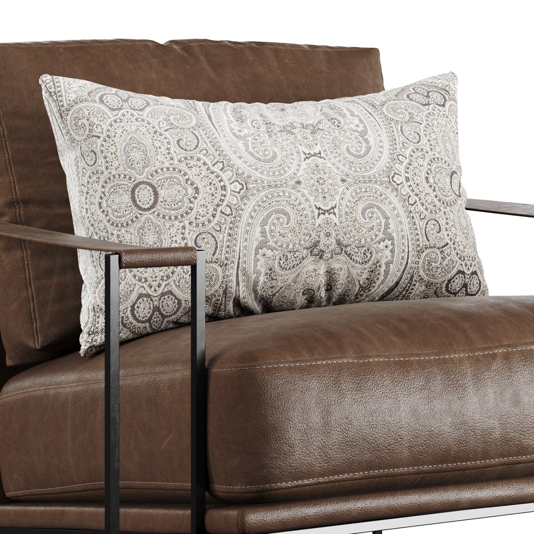 Bellagio Armchair 3D Model - TurboSquid 2241401