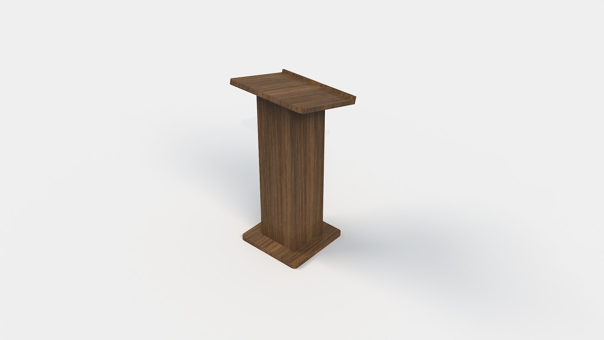 3D Lectern - TurboSquid 2004615