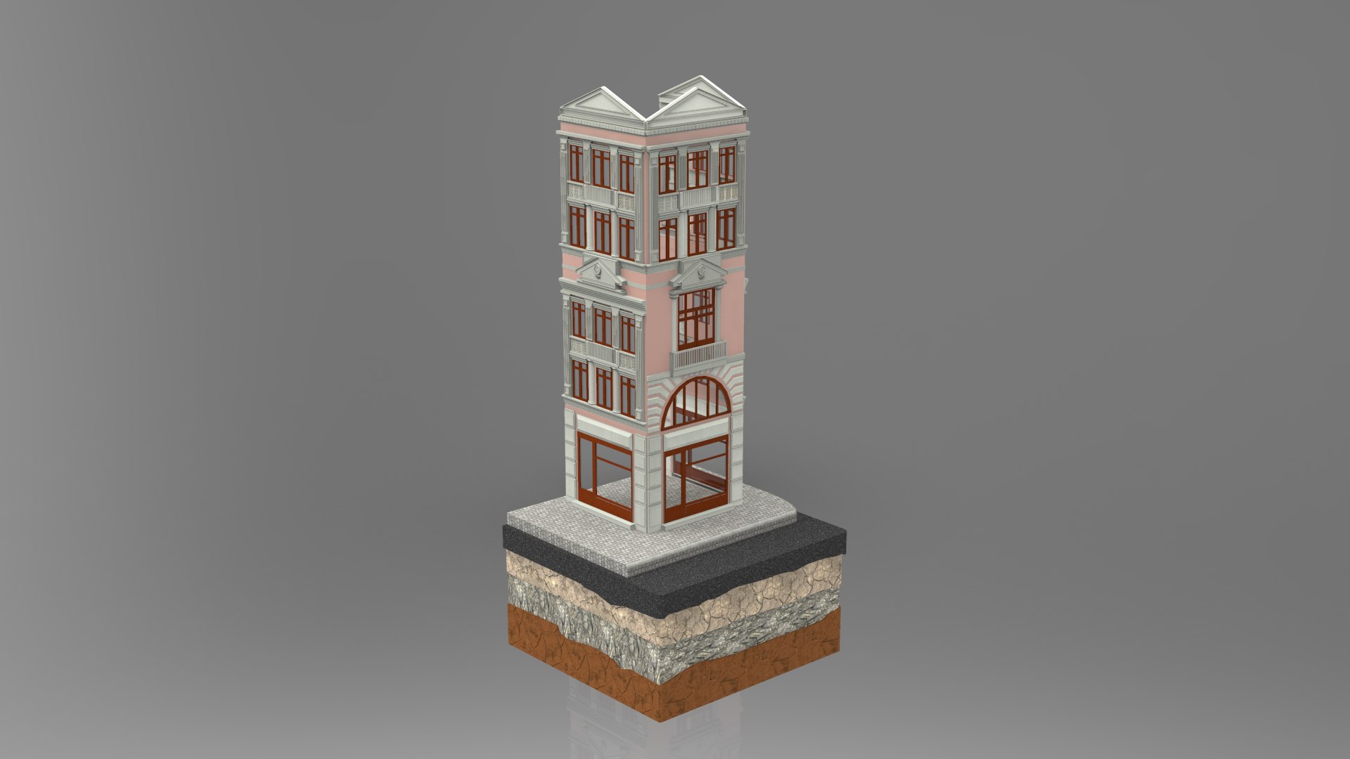 Istanbul Stone Building Model - TurboSquid 1564421