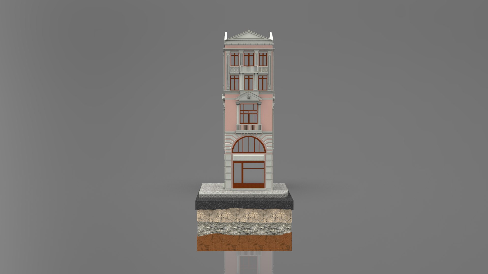 Istanbul Stone Building Model - TurboSquid 1564421