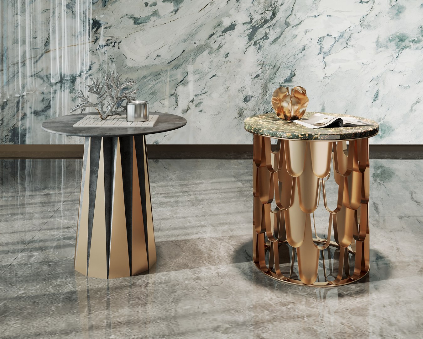 Corner Table 3D - TurboSquid 2138650