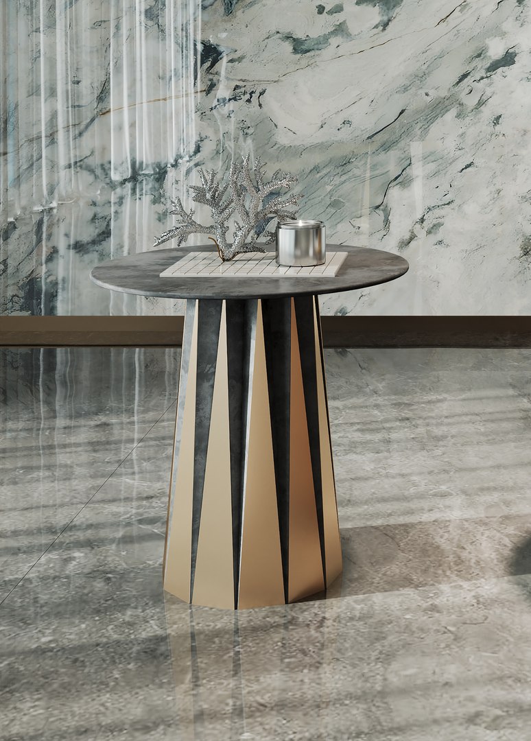 Corner Table 3D - TurboSquid 2138650