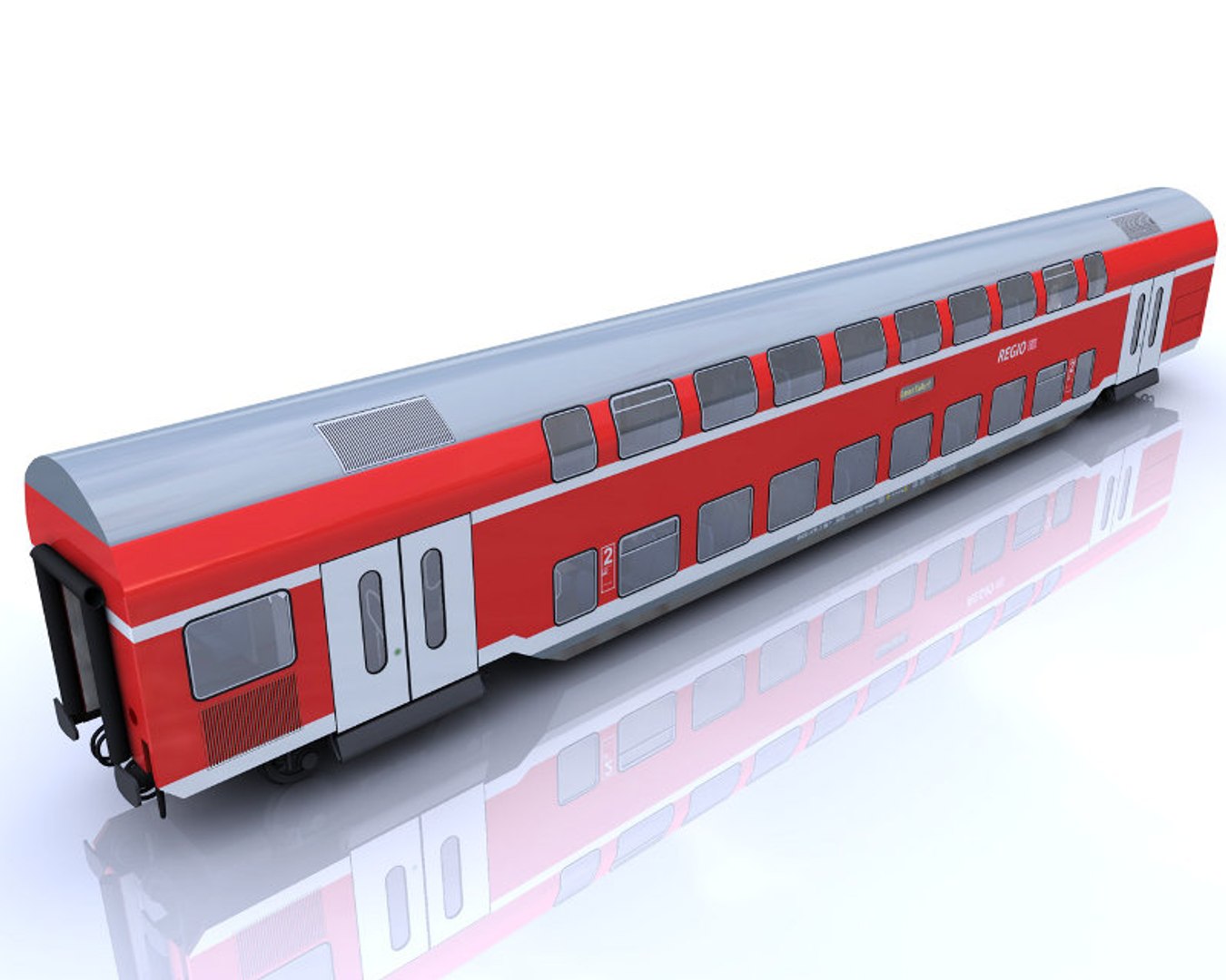 3d Model Passenger Deutsche Bahn