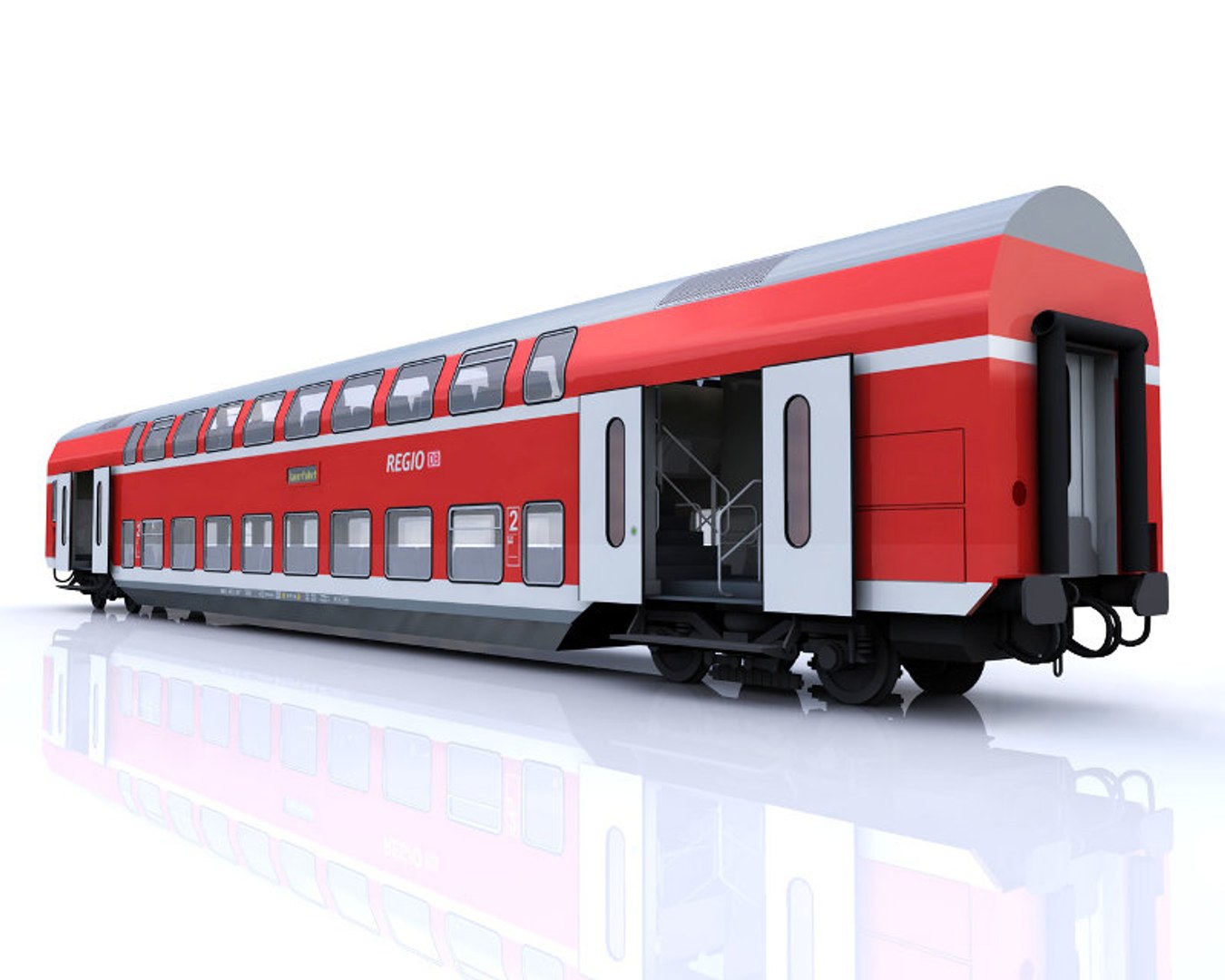 3d Model Passenger Deutsche Bahn