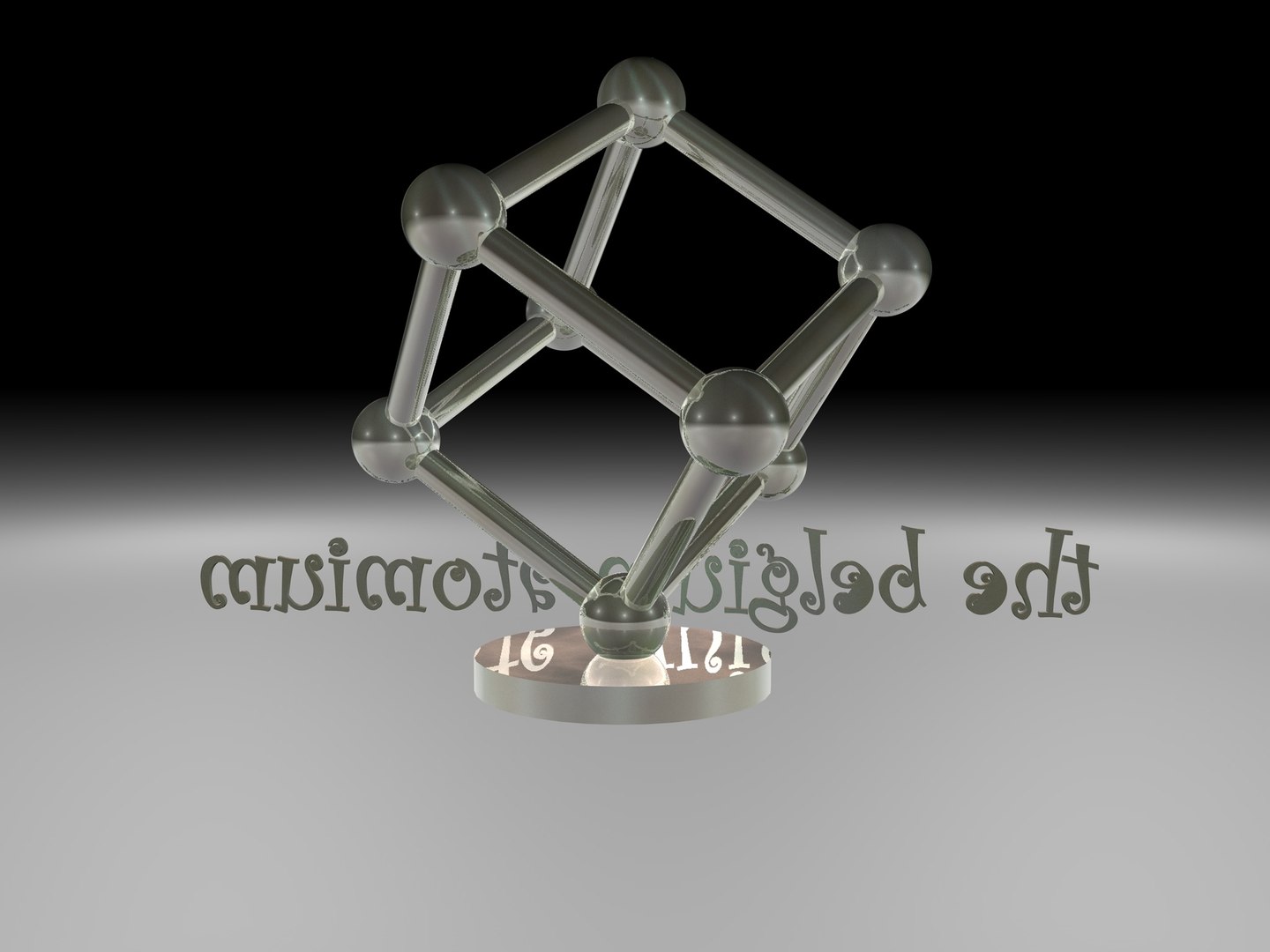 3d model belgium atomium landmark