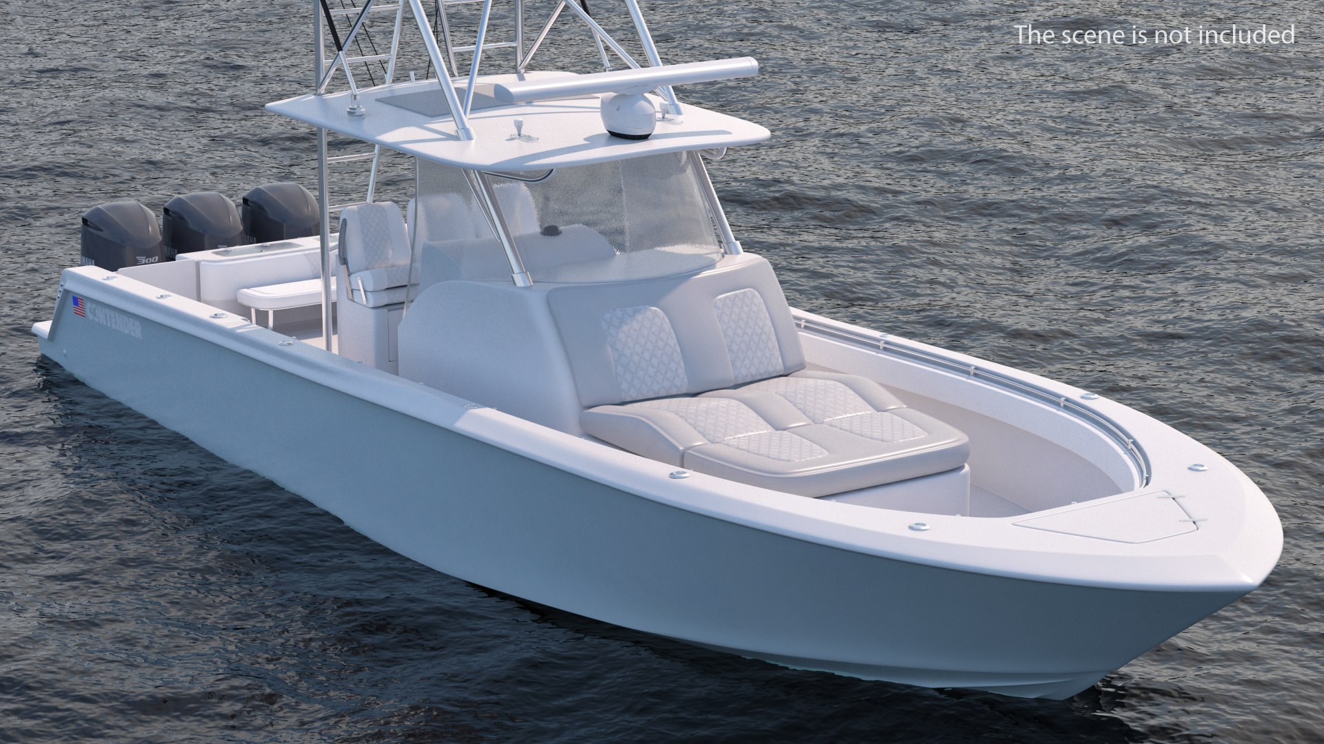 3D Model Contender 39 Fa Sport - TurboSquid 1577281