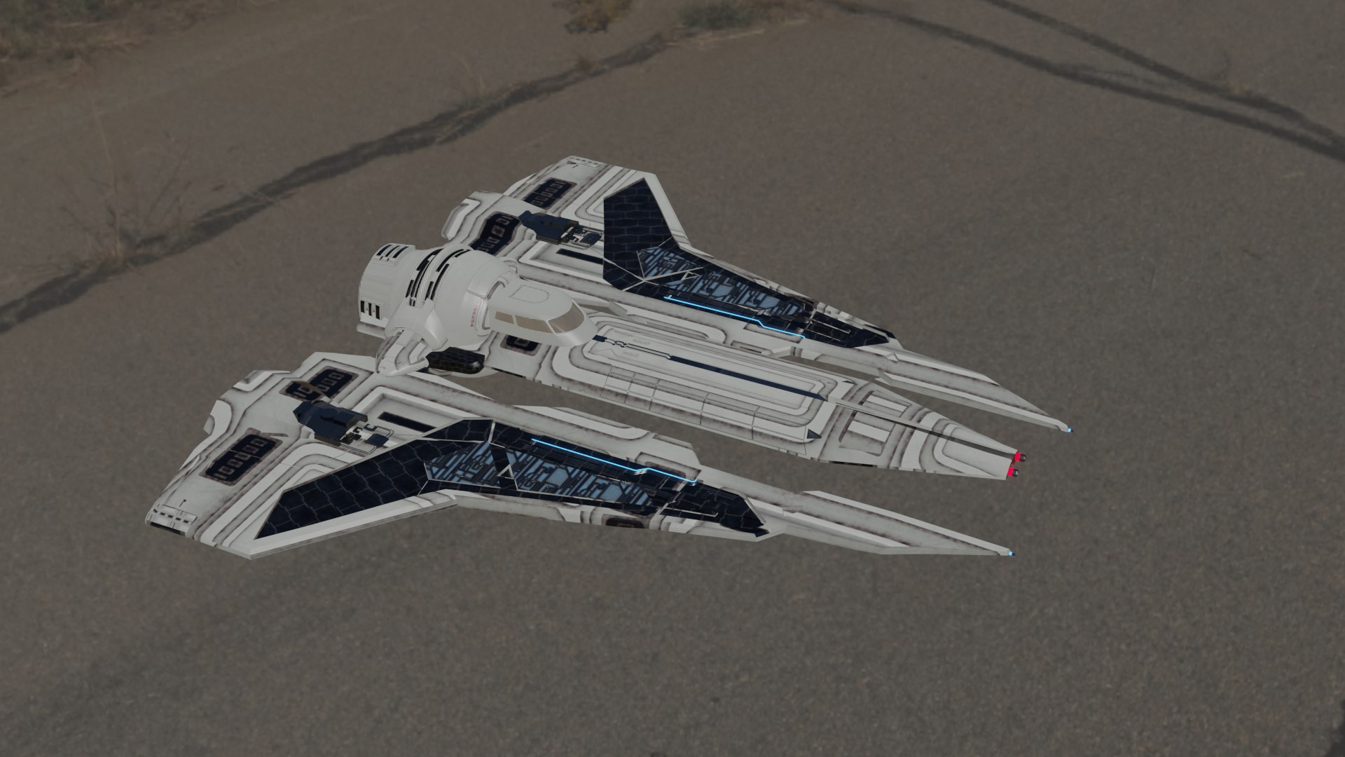 3D Model Komrk-class Fighter Mandalorian 3 Low Poly - TurboSquid 2054912
