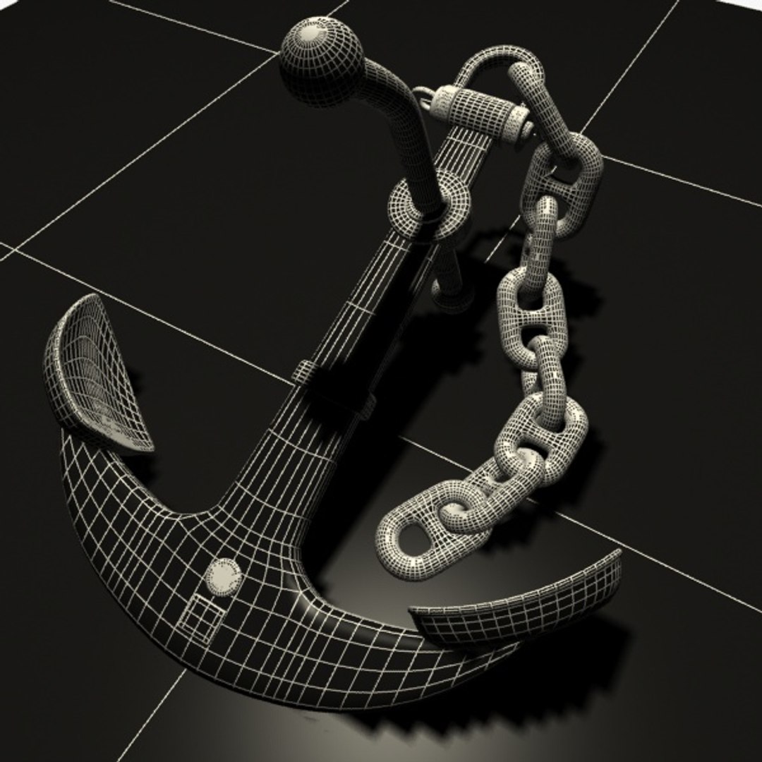 Anchor 3D Model - TurboSquid 1320766