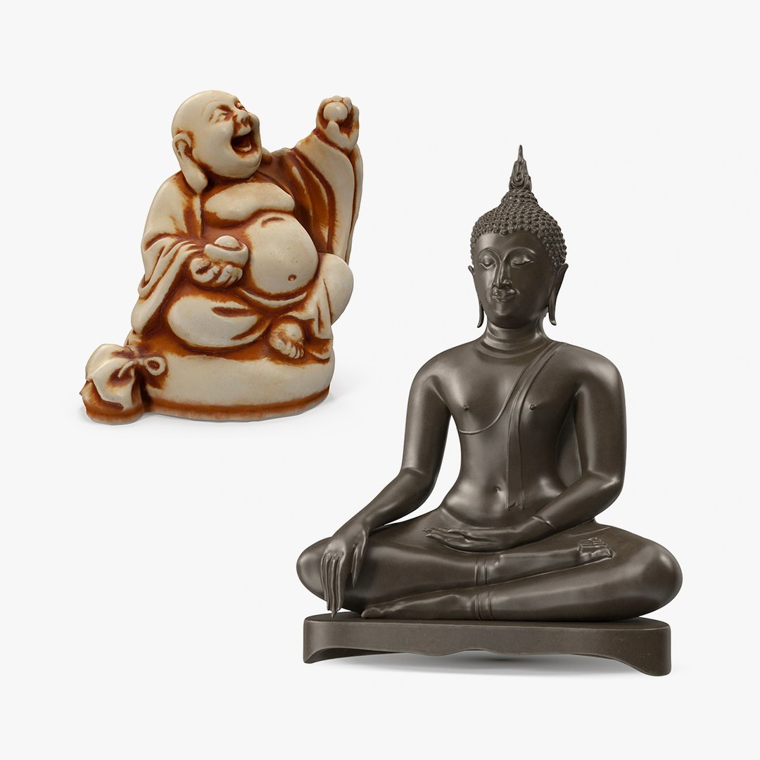 3D Buddha Statues Collection model - TurboSquid 2120924