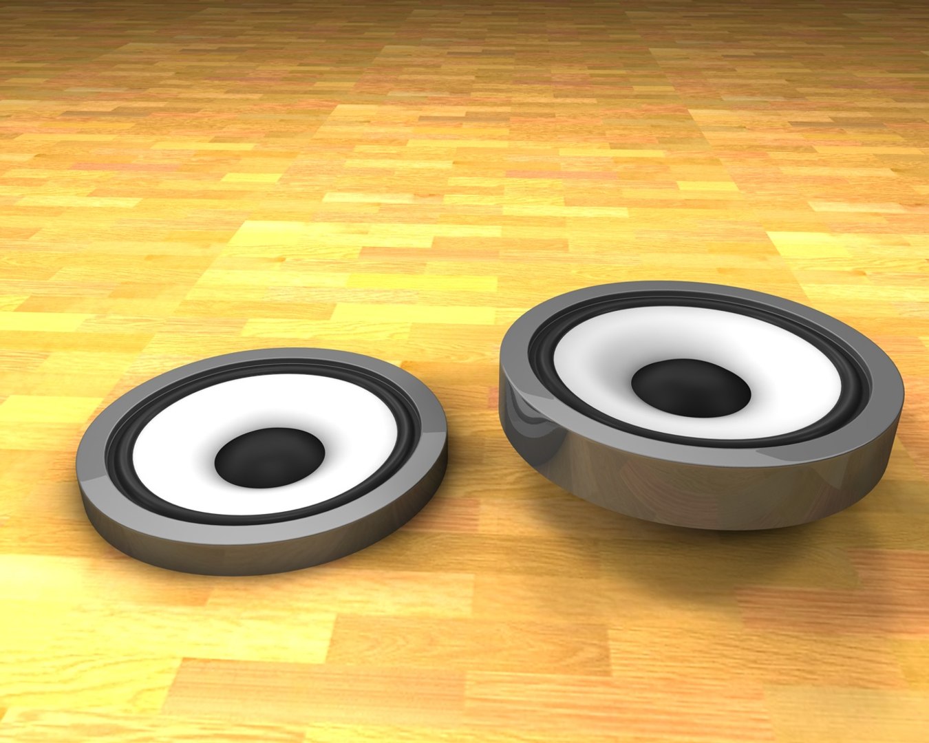 Speaker Box 3d Model