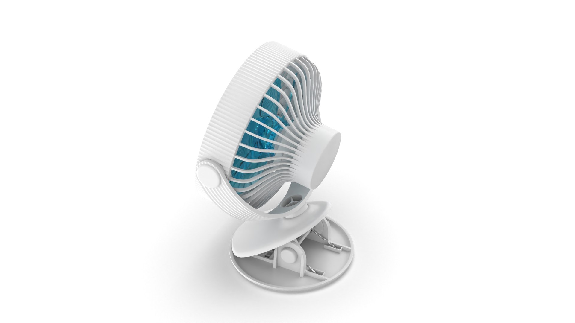 Portable Rechargeable Mini Fan 3D Model - TurboSquid 2156722