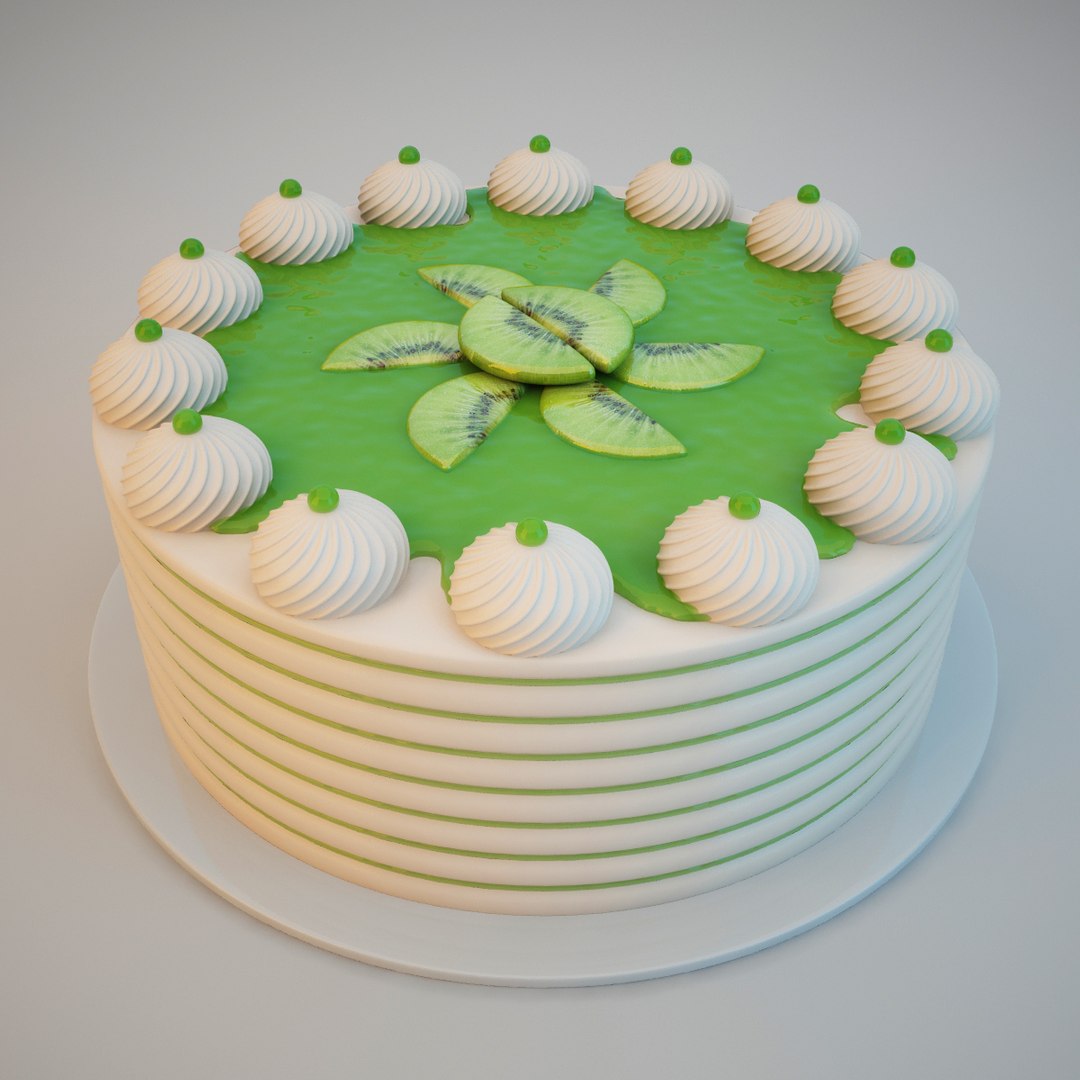 3d Cake Kiwi