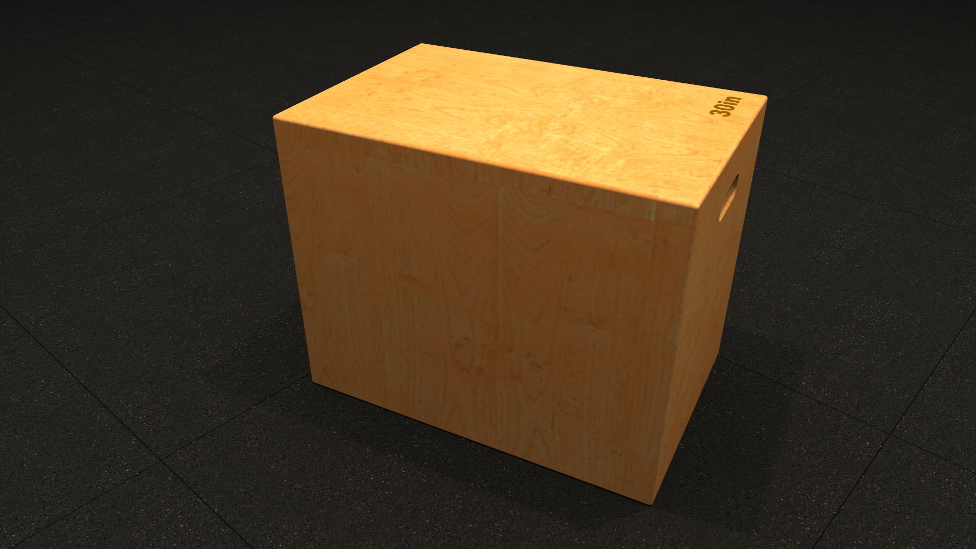 3D Model Wooden Plyometric Box - TurboSquid 2346331