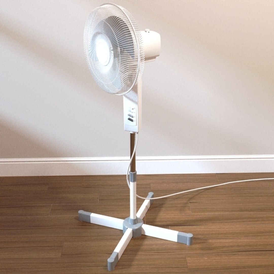 3d Freestanding Fan