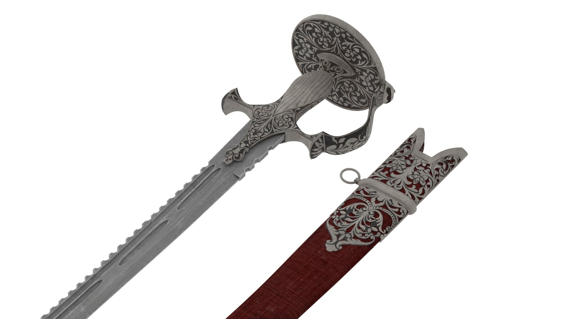3D Model Talwar Sword - TurboSquid 1769221
