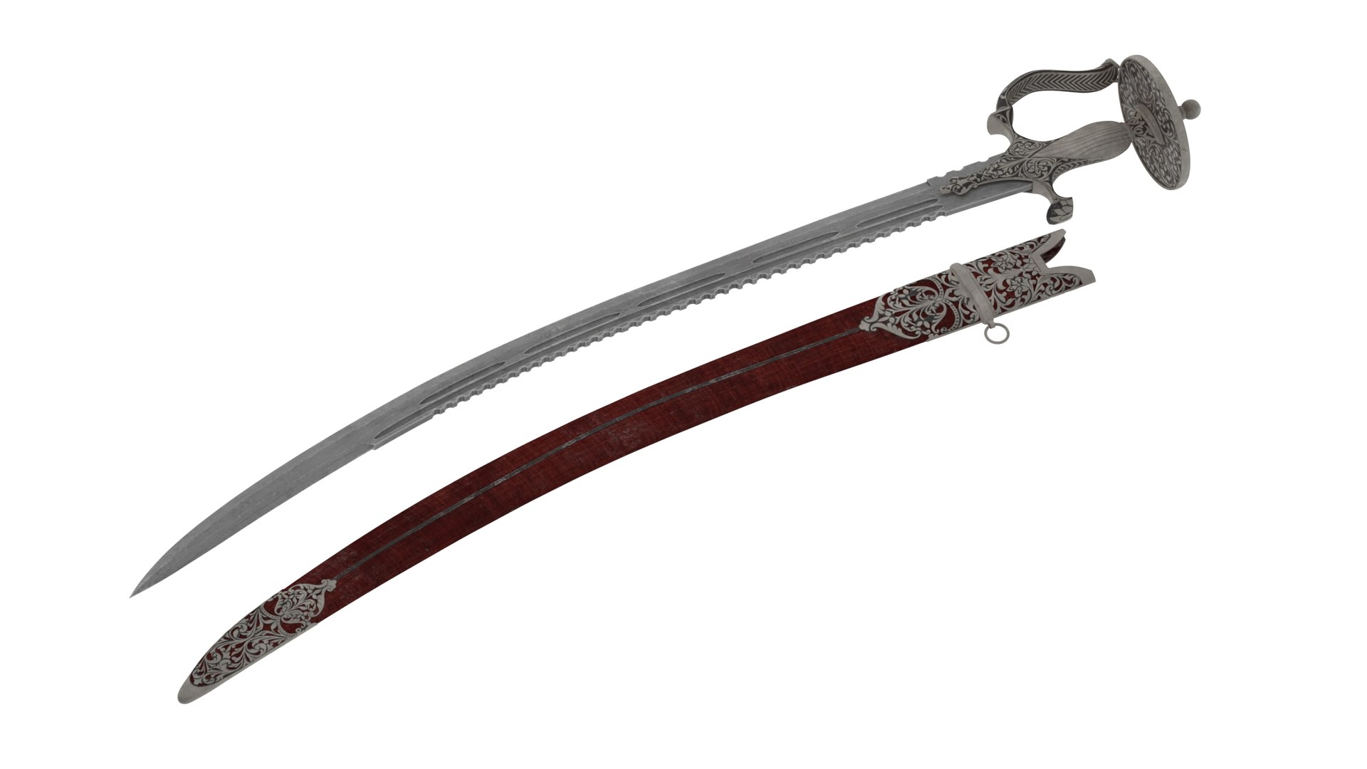 3D Model Talwar Sword - TurboSquid 1769221