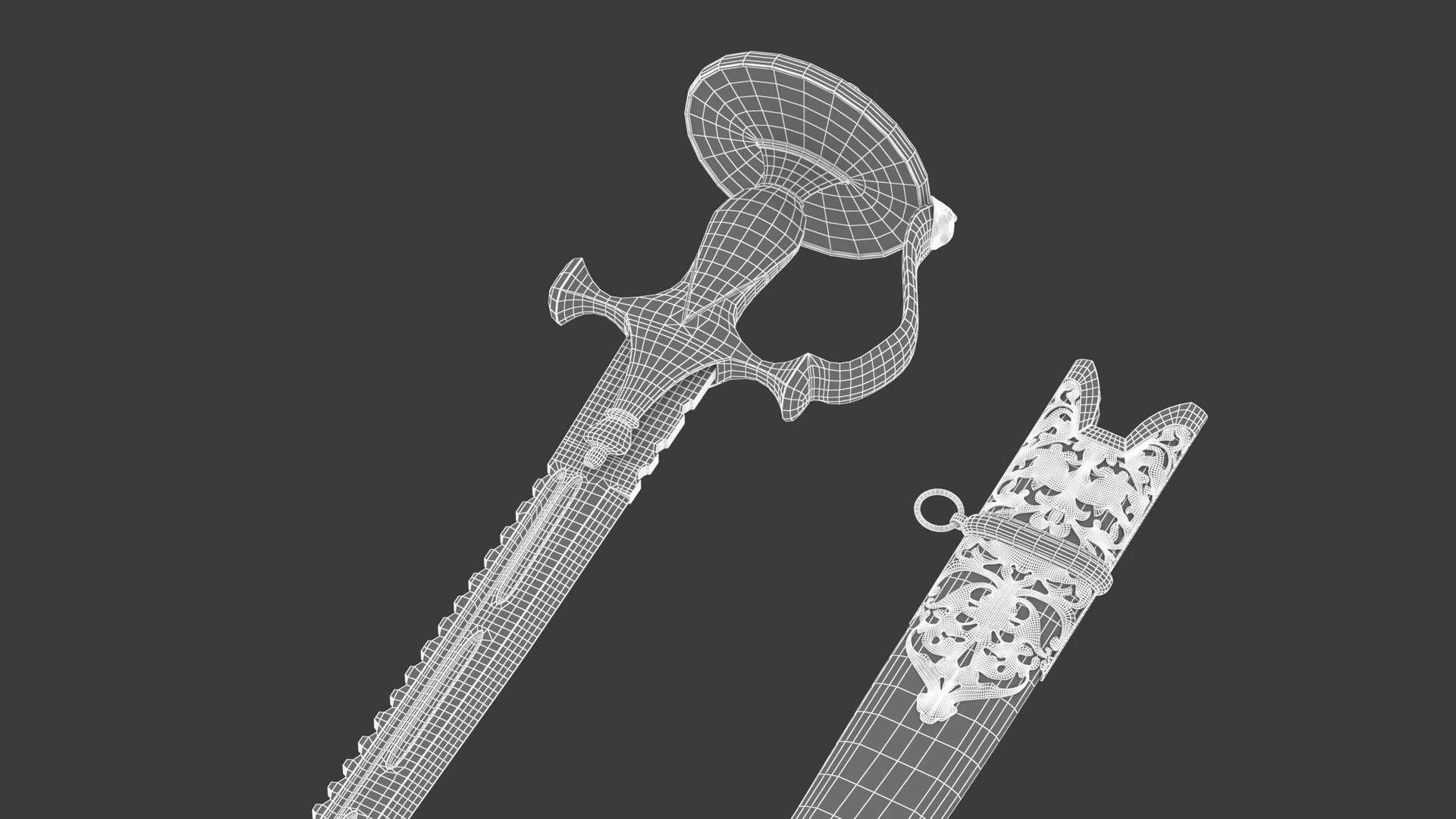 3D Model Talwar Sword - TurboSquid 1769221