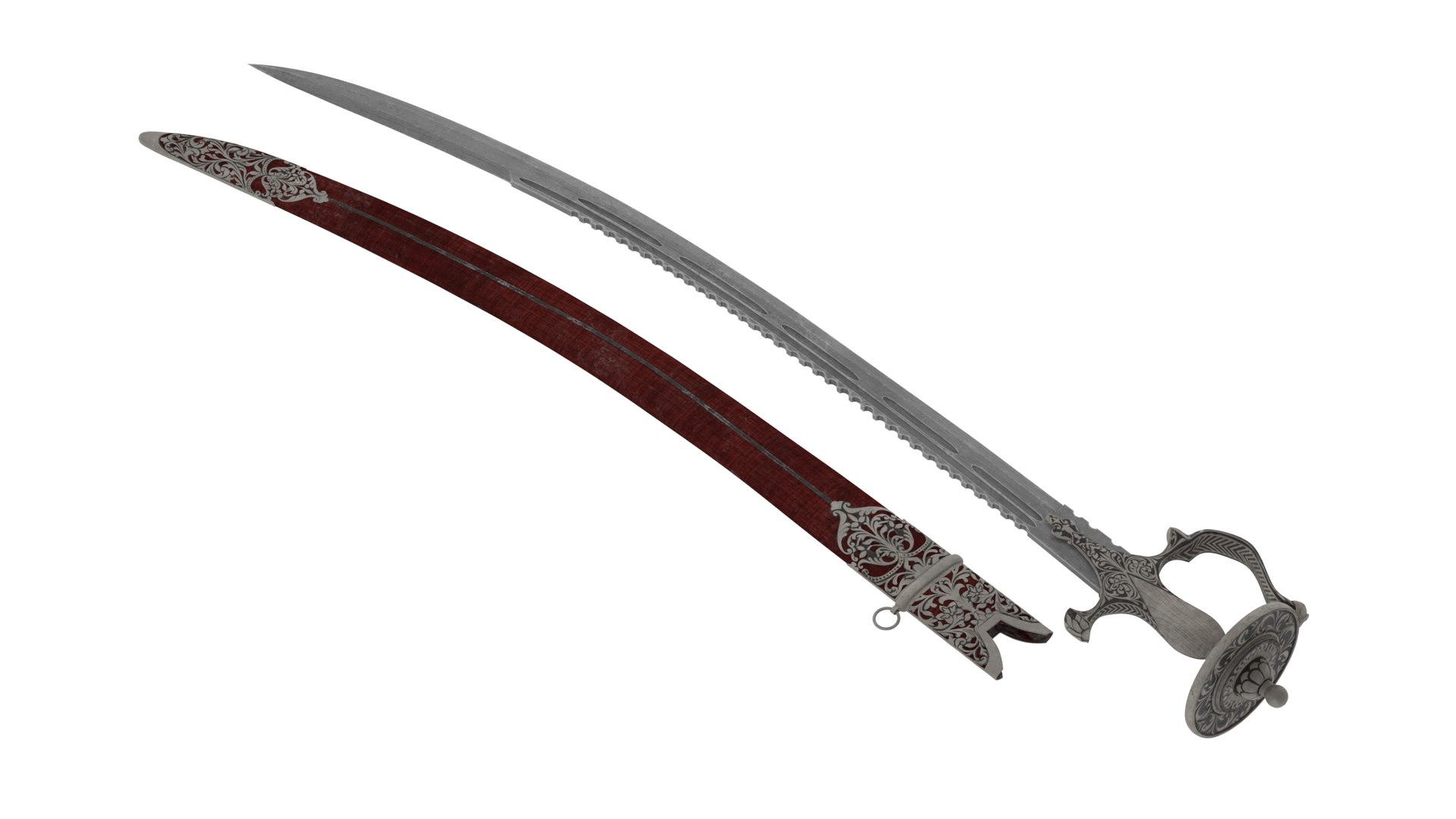 3D Model Talwar Sword - TurboSquid 1769221