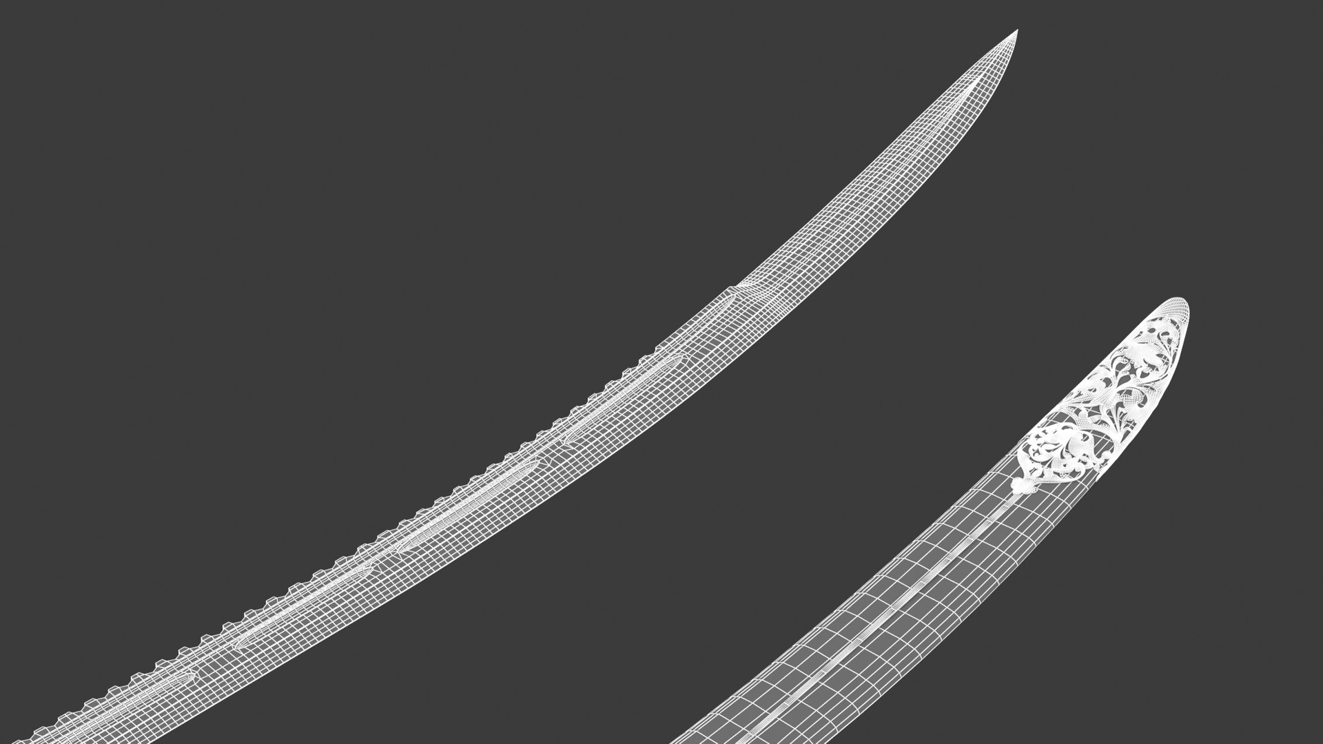 3D Model Talwar Sword - TurboSquid 1769221