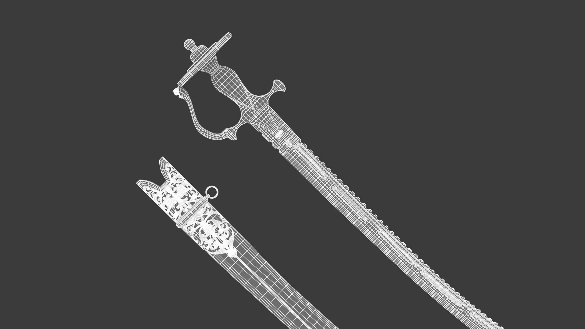 3D Model Talwar Sword - TurboSquid 1769221